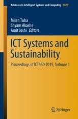 ICT Systems and Sustainability: Proceedings of ICT4SD 2019, Volume 1 ...