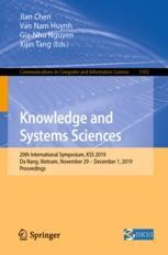 Knowledge and Systems Sciences: 20th International Symposium, KSS 2019 ...