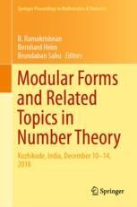 Modular Forms and Related Topics in Number Theory: Kozhikode, India ...