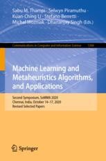 Machine Learning and Metaheuristics Algorithms, and Applications: Second Symposium, SoMMA 2020 ...