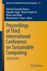 Proceedings of Third International Conference on Sustainable Computing ...