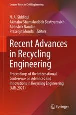 Recent Advances in Recycling Engineering: Proceedings of the ...