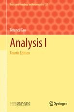 Analysis I: Fourth Edition | SpringerLink