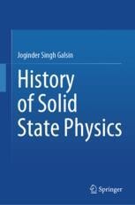 History of Solid State Physics | SpringerLink