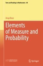 Elements of Measure and Probability | SpringerLink