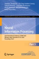 Neural Information Processing: 32nd International Conference, ICONIP 2025, Okinawa, Japan ...