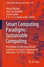 Smart Computing Paradigms: Sustainable Computing: Proceedings of Sixth ...