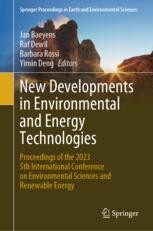 New Developments in Environmental and Energy Technologies: Proceedings of the 2023 5th ...