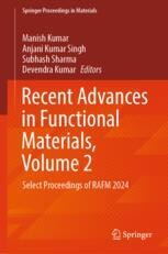 Recent Advances in Functional Materials, Volume 2: Select Proceedings ...