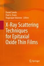 X-Ray Scattering Techniques for Epitaxial Oxide Thin Films | SpringerLink