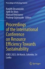 Proceedings of the International Conference on Resource Efficiency ...
