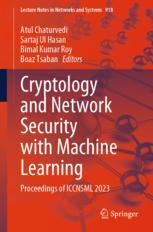 Cryptology and Network Security with Machine Learning: Proceedings of ...