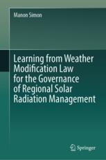 Learning from Weather Modification Law for the Governance of Regional ...