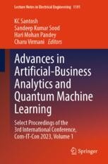 Advances in Artificial-Business Analytics and Quantum Machine Learning ...