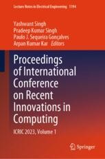Proceedings of International Conference on Recent Innovations in ...