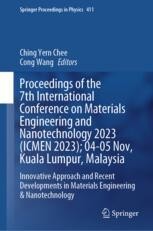 Proceedings of the 7th International Conference on Materials Engineering and Nanotechnology 2023 ...