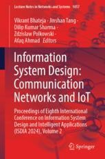 Information System Design: Communication Networks and IoT: Proceedings ...