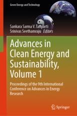 Advances in Clean Energy and Sustainability, Volume 1: Proceedings of ...