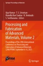 Processing and Fabrication of Advanced Materials, Volume 2: Proceedings ...