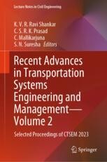 Recent Advances in Transportation Systems Engineering and Management—Volume 2: Selected ...