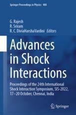 Advances in Shock Interactions: Proceedings of the 24th International ...