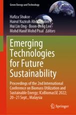 Emerging Technologies for Future Sustainability: Proceedings of the 2nd ...