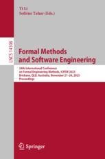 Formal Methods and Software Engineering: 24th International Conference on Formal Engineering ...
