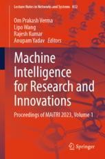 Machine Intelligence for Research and Innovations: Proceedings of ...