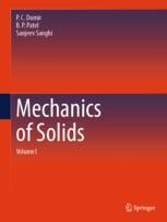 Mechanics of Solids: Volume I | Springer Nature Link