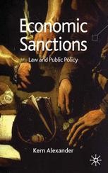 Economic Sanctions: Law and Public Policy | SpringerLink