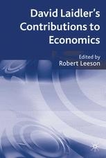David Laidler's Contributions to Economics | SpringerLink