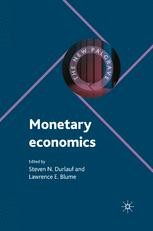 Monetary Economics | Springer Nature Link (formerly SpringerLink)