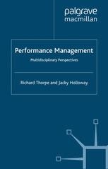 Performance Management: Multidisciplinary Perspectives | Springer ...