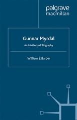 Gunnar Myrdal: An Intellectual Biography | Springer Nature Link ...