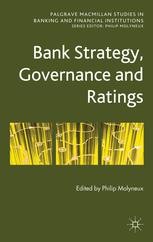 Bank Strategy, Governance and Ratings | Springer Nature Link (formerly ...