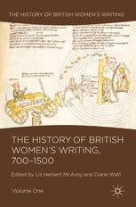 The History of British Women's Writing, 700-1500: Volume One | SpringerLink
