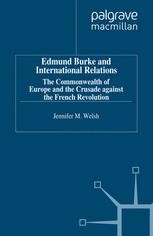 Edmund Burke and International Relations: The Commonwealth of Europe ...