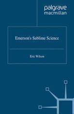 Emerson's Sublime Science | SpringerLink
