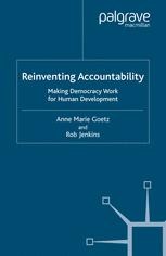 Reinventing Accountability: Making Democracy Work for Human Development ...
