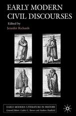 Early Modern Civil Discourses | Springer Nature Link