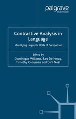 Contrastive Analysis in Language: Identifying Linguistic Units of ...