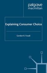 Explaining Consumer Choice | Springer Nature Link (formerly SpringerLink)