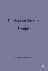 The Popular Front in Europe | SpringerLink