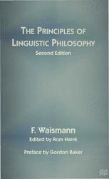 The Principles of Linguistic Philosophy | Springer Nature Link ...