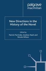 New Directions in the History of the Novel | Springer Nature Link ...