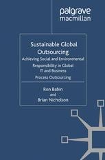 Sustainable Global Outsourcing: Achieving Social and Environmental ...