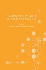 Contemporary Issues in Microeconomics | SpringerLink