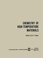 Chemistry of High-Temperature Materials | Springer Nature Link ...