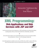 XML Programming: Web Applications and Web Services With JSP and ASP | SpringerLink