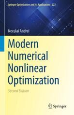 Modern Numerical Nonlinear Optimization | SpringerLink